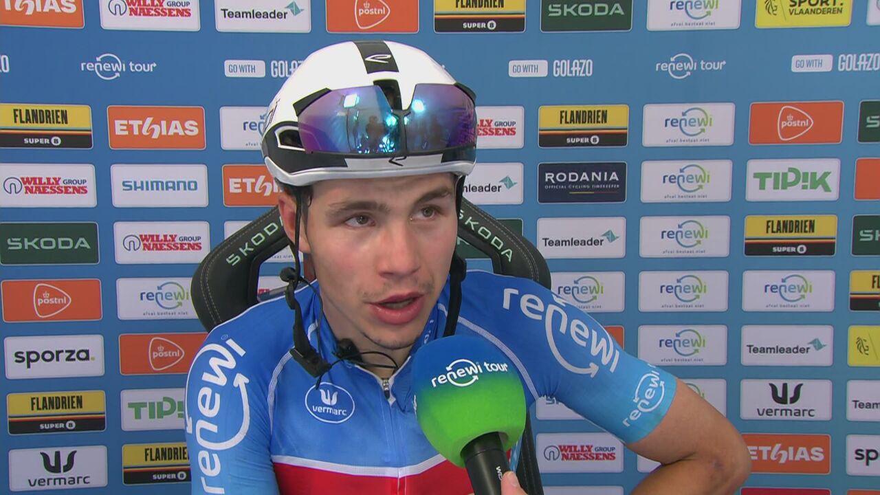 "Ik heb gepokerd, het was alles of niets": met een machtige eindsprint ...