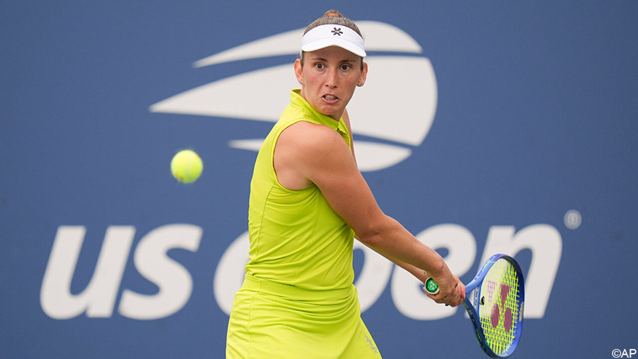 Elise Mertens baalt door blessure in 3e ronde US Open: "Maar ik wilde ...