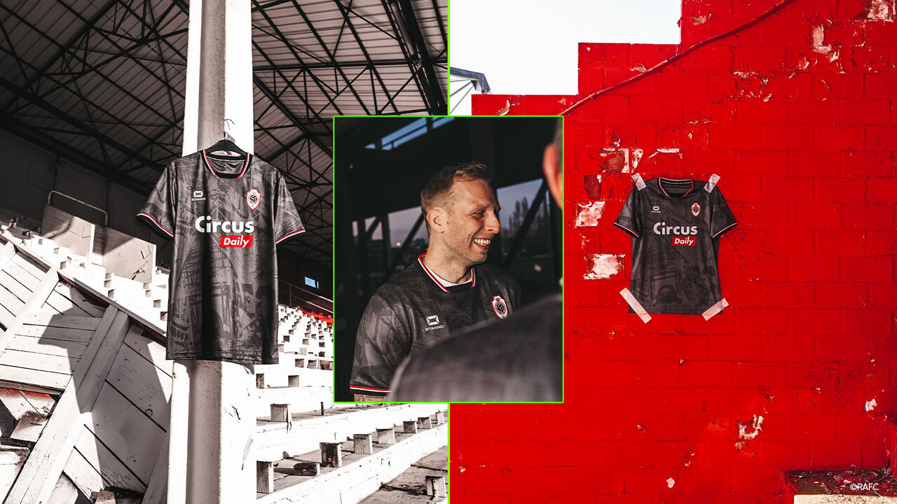 Derde shirt van Antwerp brengt ode aan afgebroken Tribune 2: "Ademt ...