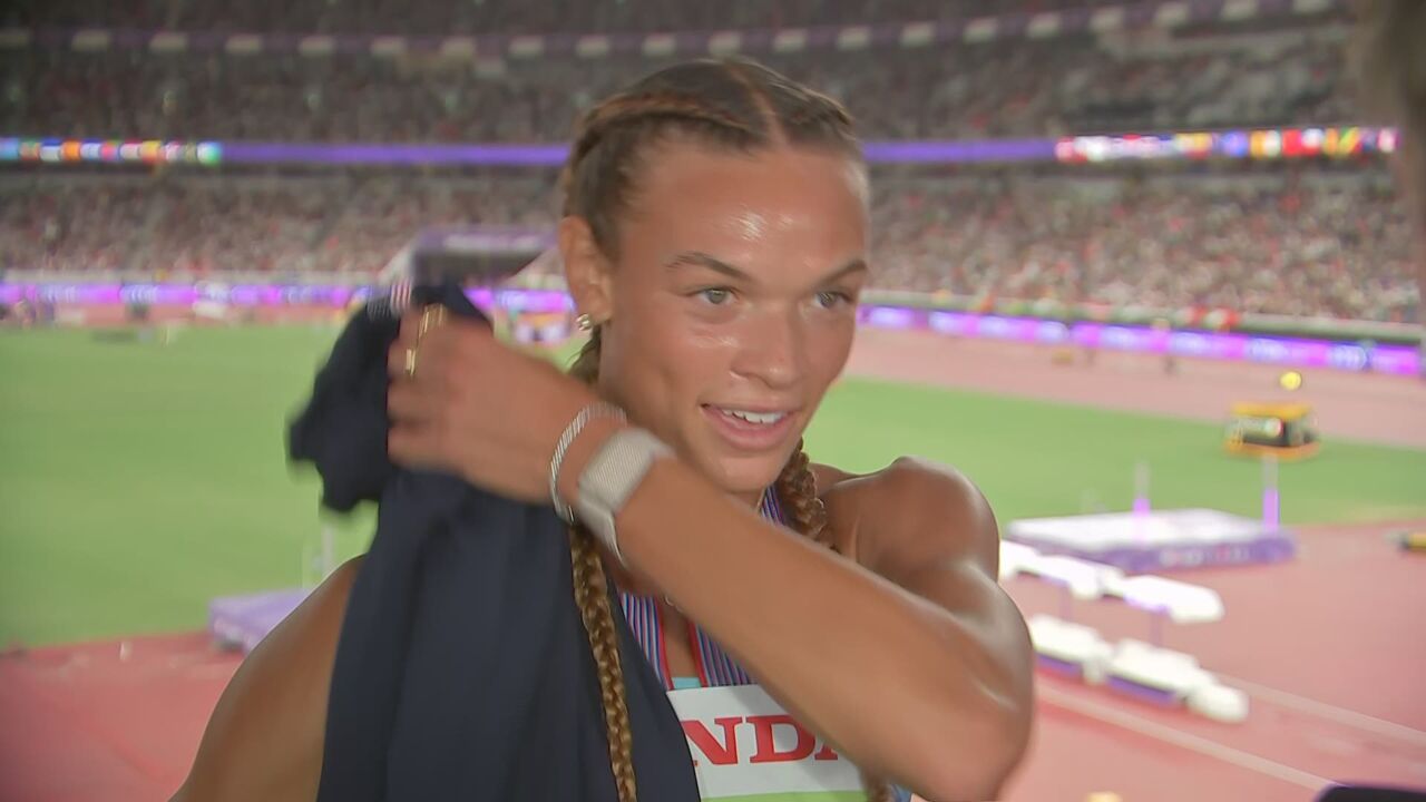 Goud lijkt te hoog gegrepen op het WK: Nafi Thiam pas 6e halfweg de ...