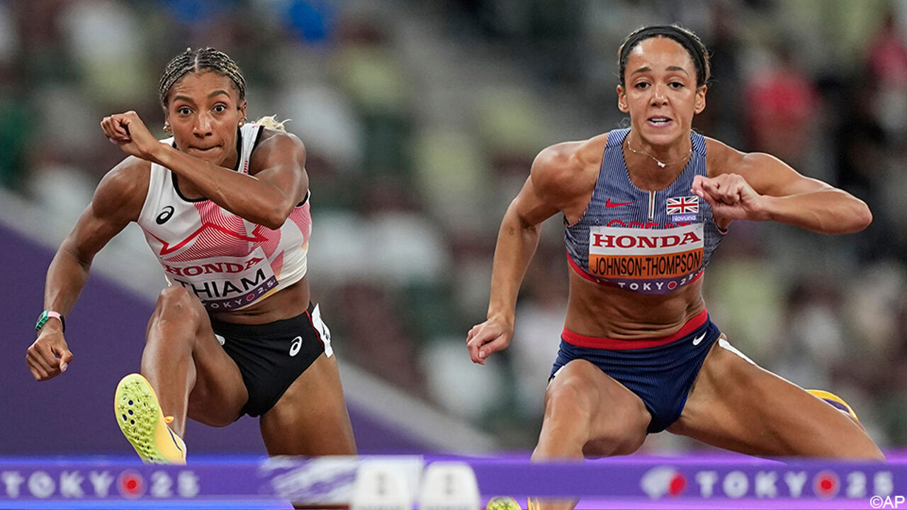 Goud lijkt te hoog gegrepen op het WK: Nafi Thiam pas 6e halfweg de ...