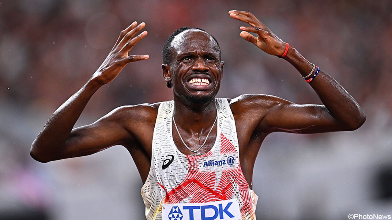 Wat een stunt! Isaac Kimeli verrast met zilver op de 5.000 meter op het ...