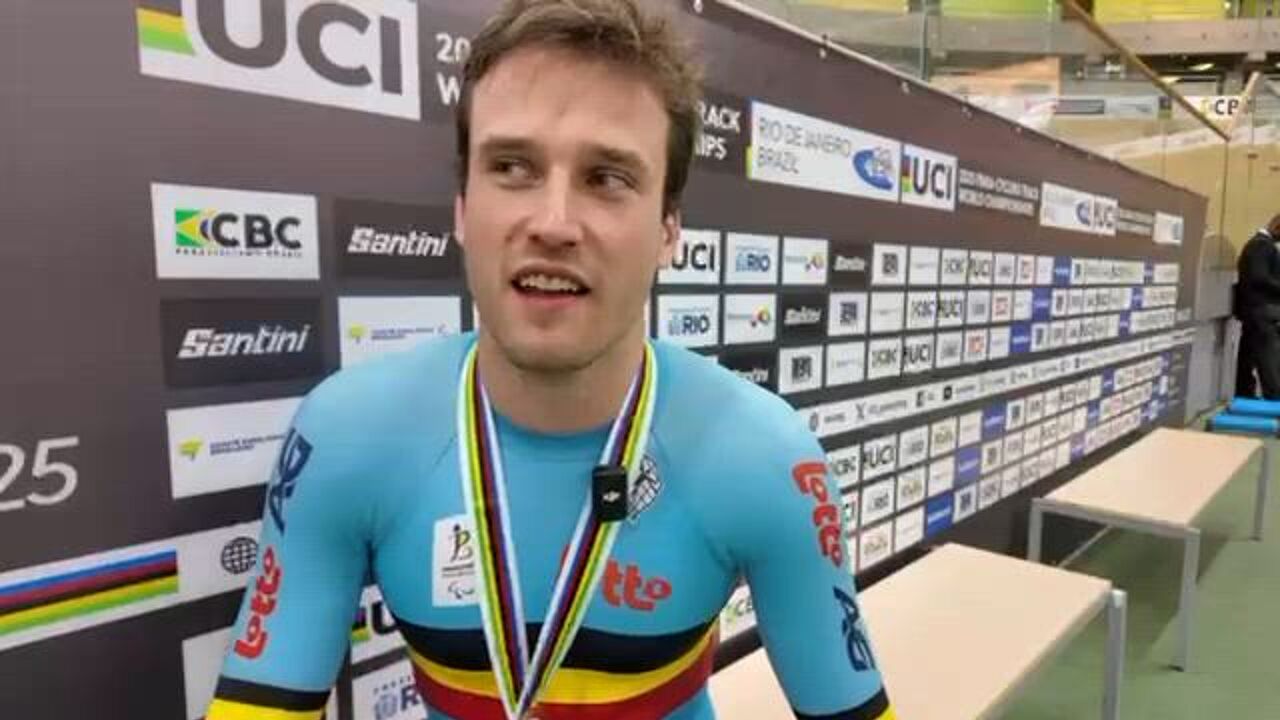 Jarno Thierens zorgt voor brons op kilometer op 1e dag WK G ...
