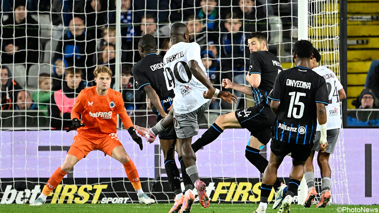 Sprankel hoop komt te laat voor Dender om Club Brugge van 6e zege op ...