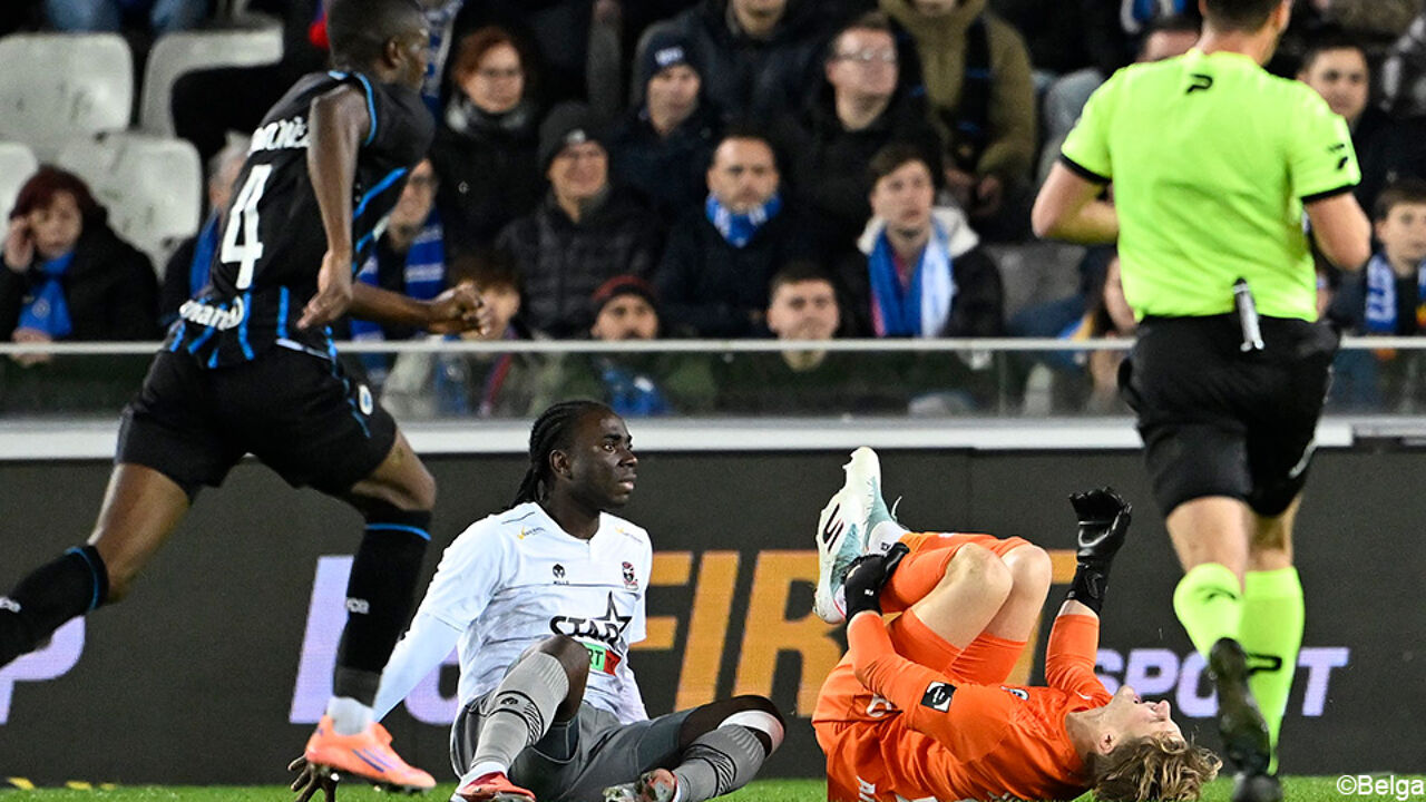 Sprankel hoop komt te laat voor Dender om Club Brugge van 6e zege op ...