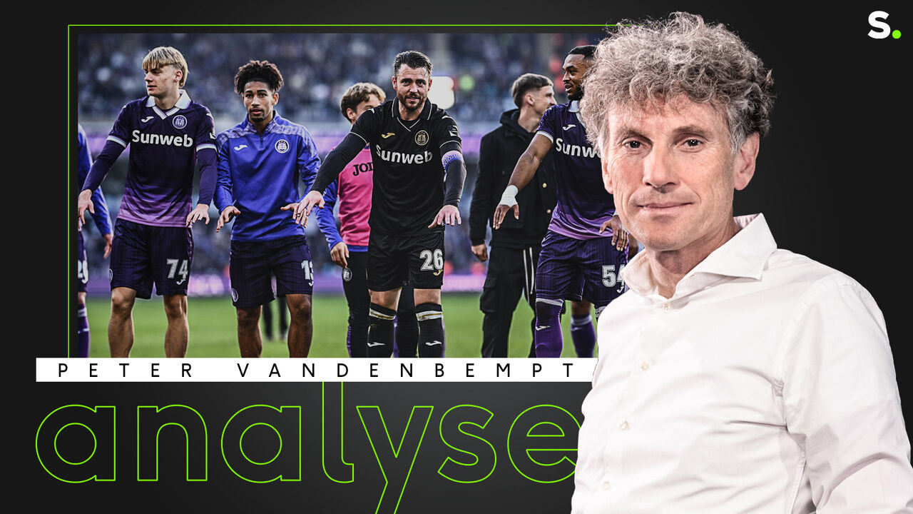 Peter Vandenbempt zag "lijkbleek" Club, maar ook "echt goed" Anderlecht ...