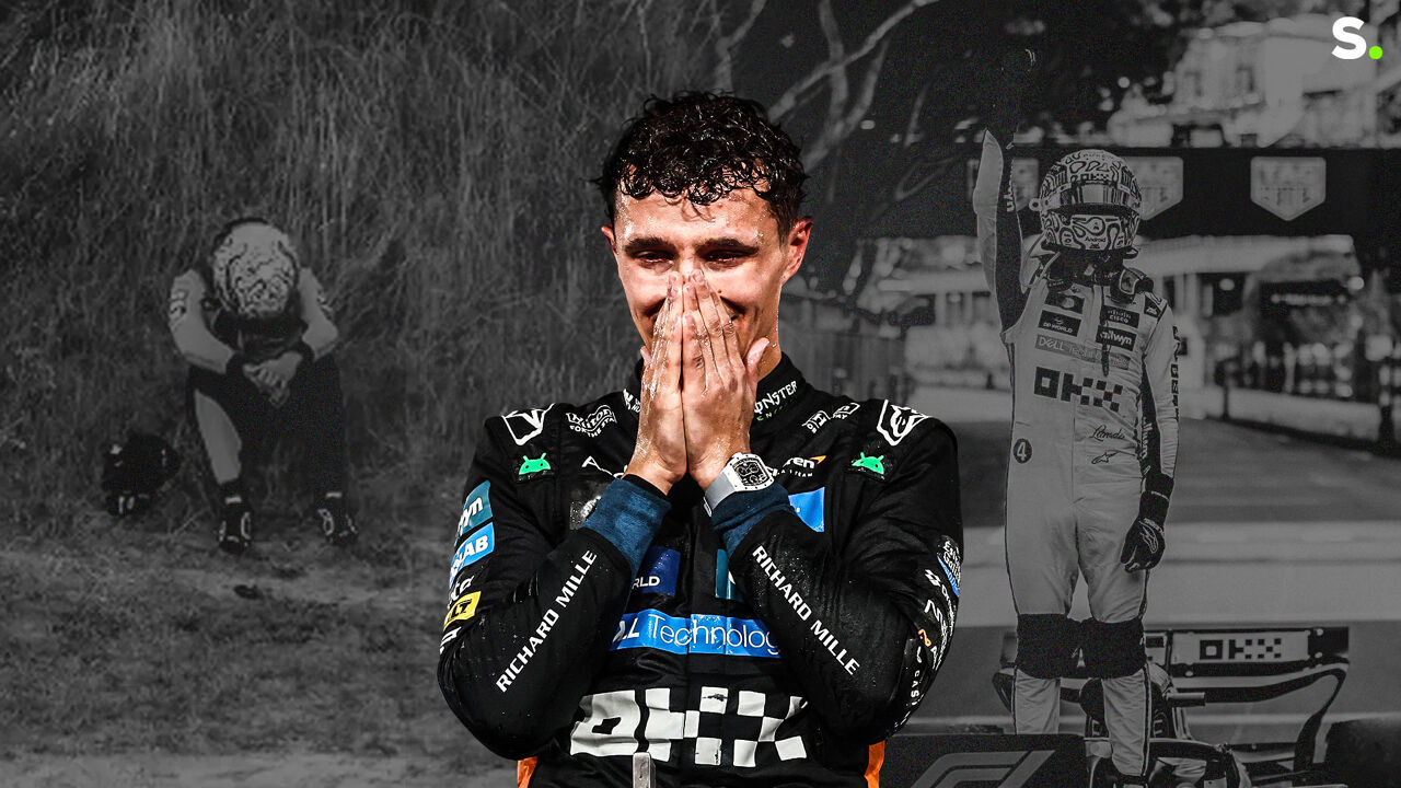 Vonken op én naast het circuit: wat zijn de skid blocks, die Norris en ...