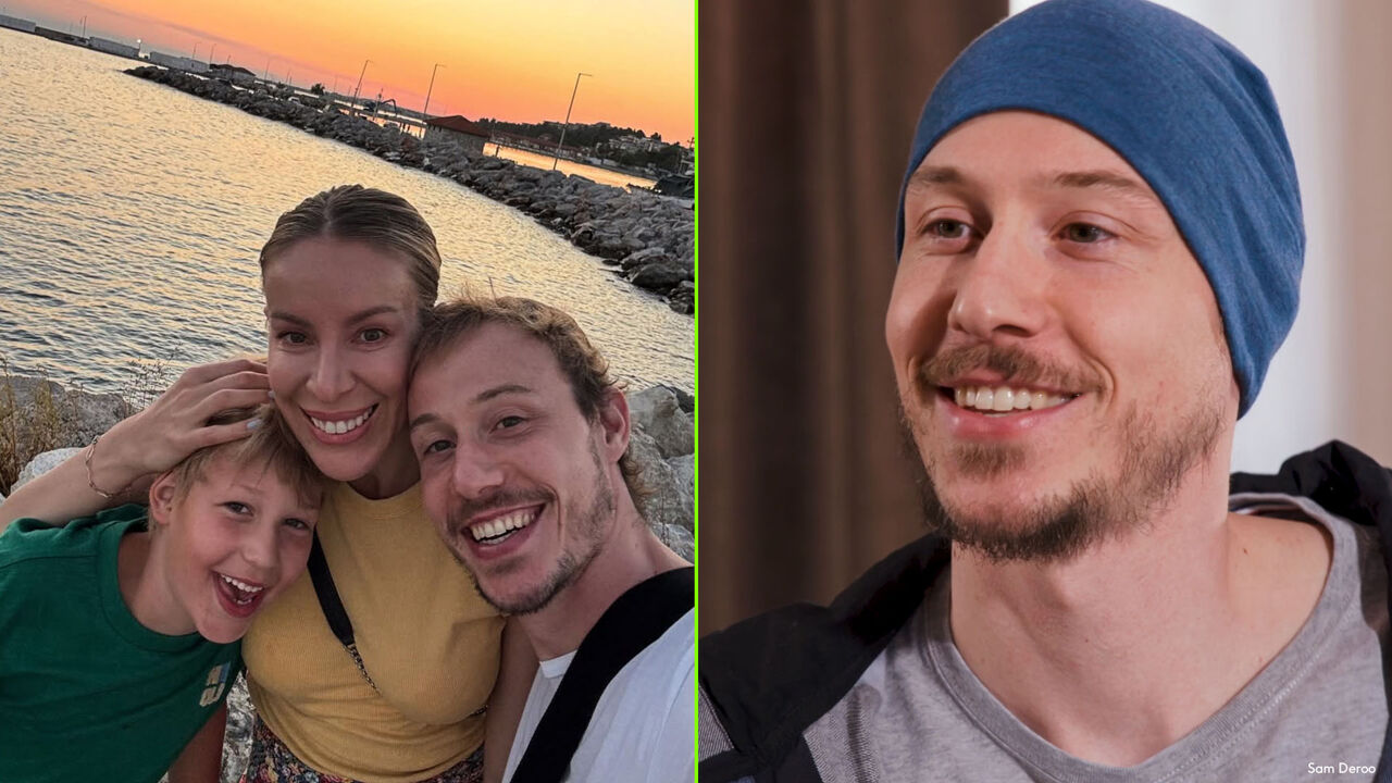 In een moeilijke periode trekt Sam Deroo zich op aan heuglijk nieuws ...