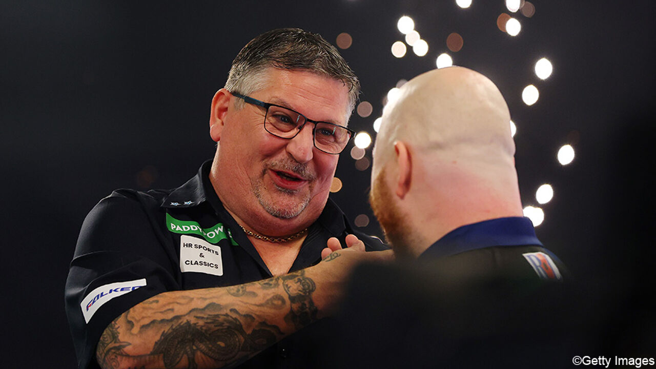 WK darts: Gary Anderson maakt einde aan sprookje van Justin Hood, Ryan ...