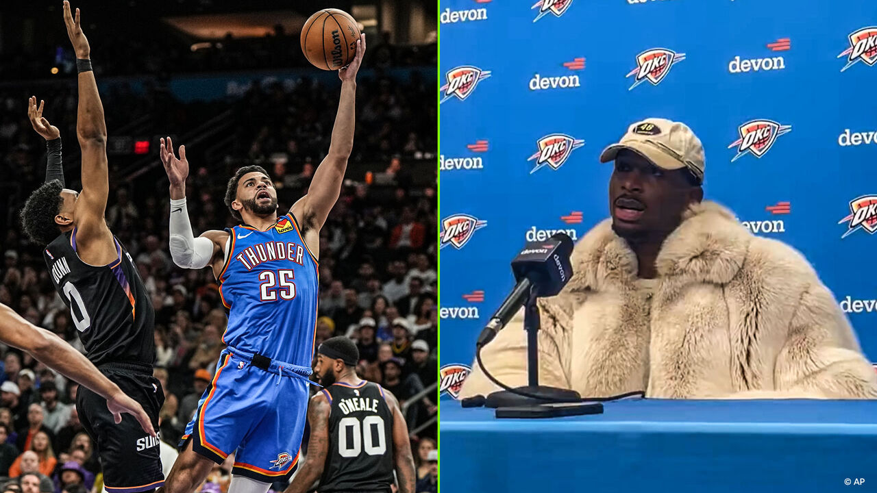 MVP van NBA-kampioen kan niet stoppen met Ajay Mitchell te bewieroken ...