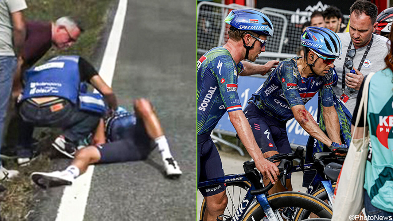 Isaac del Toro loopt dijblessure op bij val in Ronde van het Baskenland ...
