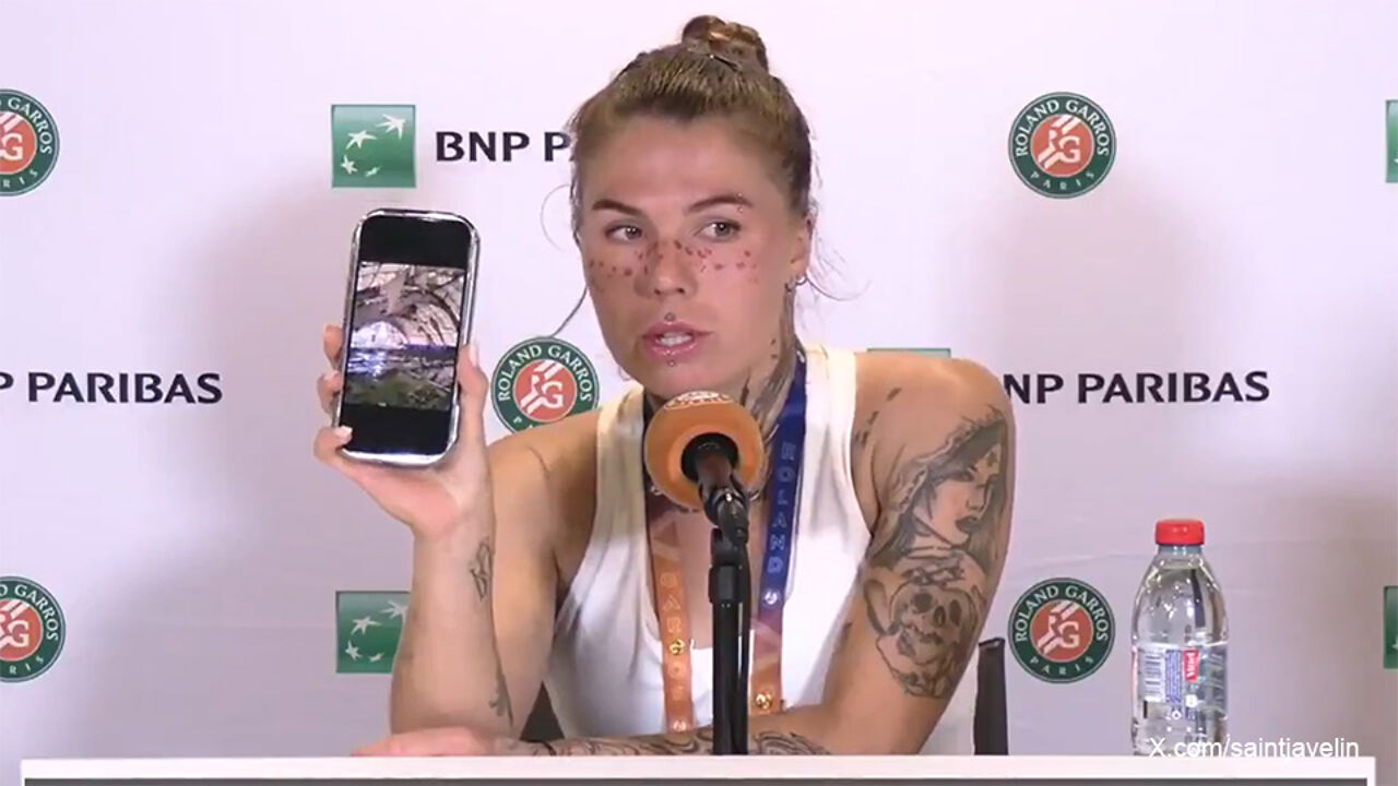 Oekraïense wint op Roland Garros voor het eerst van Russin en maakt dan ...