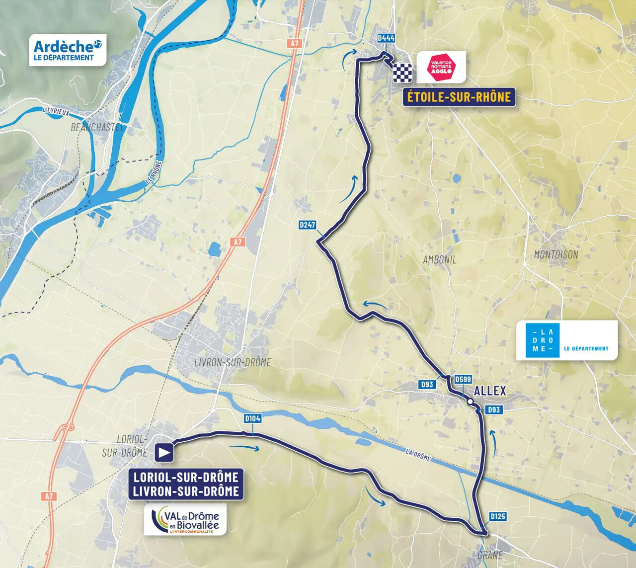 Dit is het parcours van de tijdrit op het EK wielrennen 2025 | Sporza