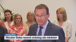 Minister van Welzijn Wouter Beke (CD&V) neemt ontslag uit de Vlaamse ...