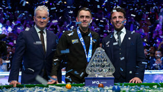 Ronnie O'Sullivan wint voor de 8e keer de Masters en is nu jongste én ...