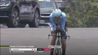 Nederlandse Megan Arens vliegt dankzij sterk slot naar wereldtitel ...