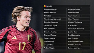 Geen Mika Godts, wel Bounida en Duranville bij nationale beloften voor ...