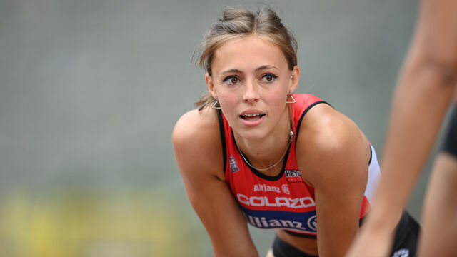 Rani Rosius loopt in Düsseldorf recht naar het WK indoor | sporza