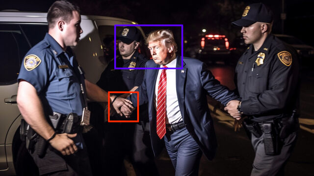CHECK - Dit is geen foto van de arrestatie van oud-president Donald ...