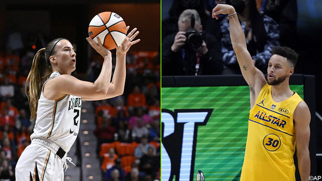 Sabrina vs. Stephen: driepunterfenomenen Ionescu en Curry gaan in duel tijdens NBA All-Star ...