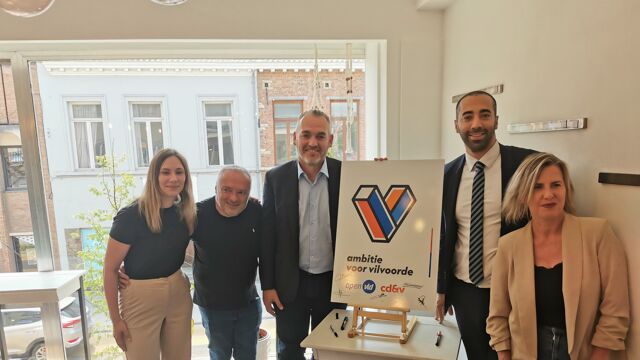 CD&V en Open VLD trekken samen naar de kiezer in Vilvoorde: Sammy Mahdi ...