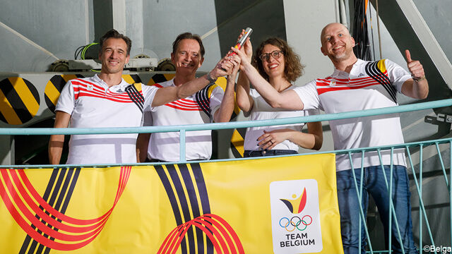 IN BEELD - Team Belgium scherpt groepssfeer aan voor Spelen ...