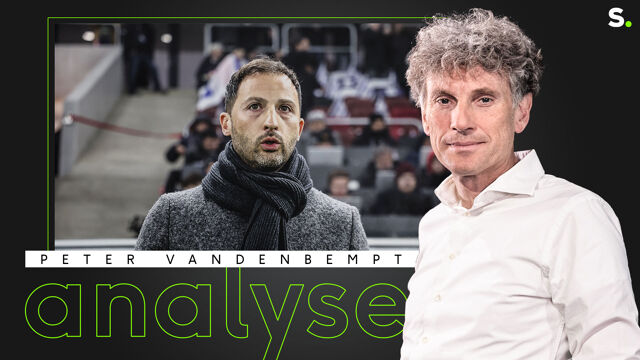 Peter Vandenbempt zag een (te) koppige Domenico Tedesco: "Maar niemand zal zeggen dat alles ...