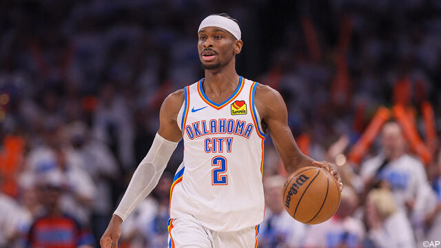 "SGA" staat op in tweede helft en leidt favoriet Oklahoma naar eerste ...