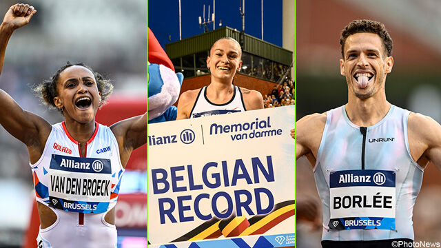 Belgisch record op de Memorial: Naomi Van den Broeck verbetert besttijd ...