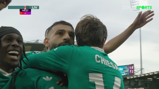 81% balbezit, maar pas gered door late penalty: Mo Salah knalt ...