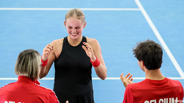 Dankzij zeges van jarige Vandromme en Vandewinkel: België promoveert ...