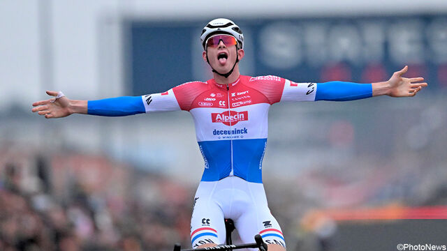 Weer een Nederlandse boeman: Tibor Del Grosso klopt Wout van Aert in ...