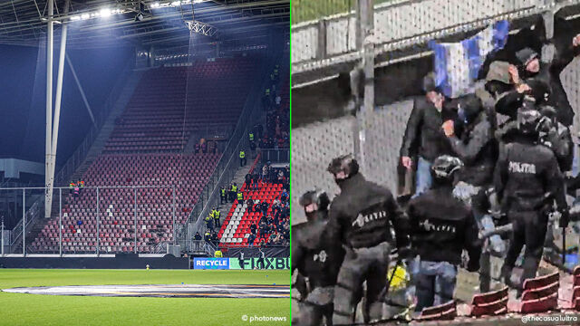 "Dit is Genk-onwaardig": bezoekende fans zorgen voor chaos in Utrecht ...