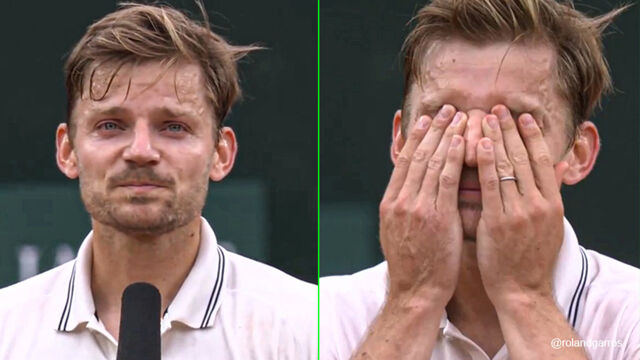 "De eerste keer dat ik huil": David Goffin begint aan afscheid van ...