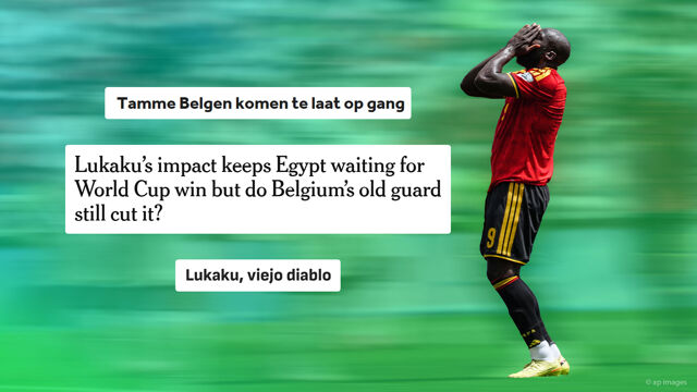 Buitenlandse pers zag maar één uitblinker bij "tamme" Rode Duivels ...