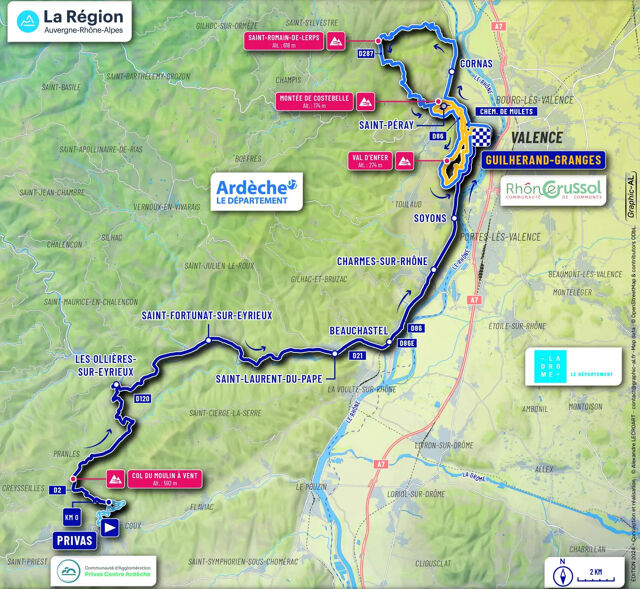 Dit is het parcours van de wegrit op het EK wielrennen 2025 | Sporza