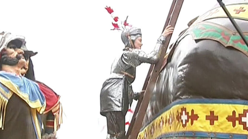 Ros Beiaard lokt veel volk naar Dendermonde | VRT NWS: nieuws