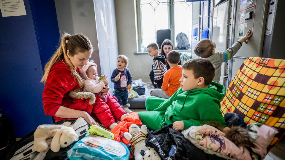 Polen heeft al 115.000 Oekraïners opgevangen, Inge Vrancken: "Vooral ...