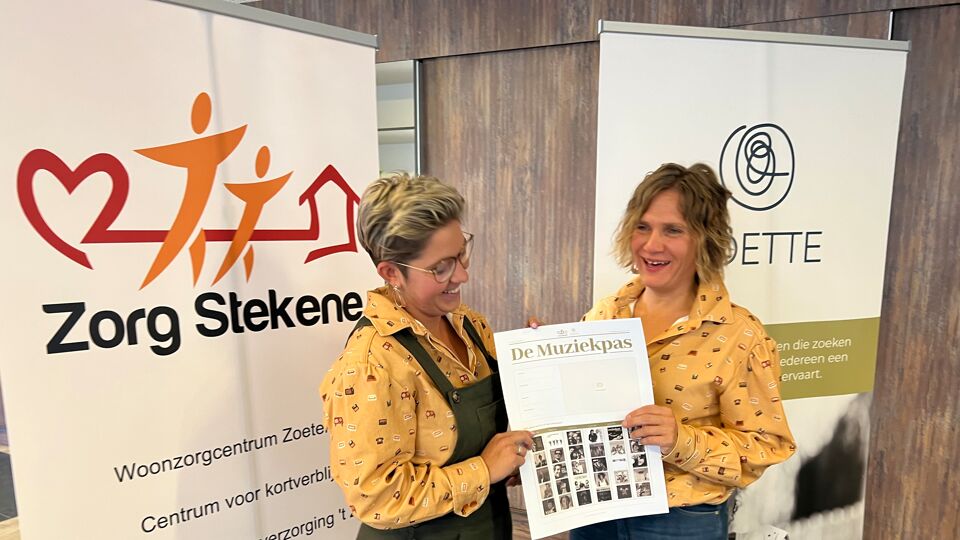 De Muziekpas maakt verbinding met mensen met dementie en laat ze ...