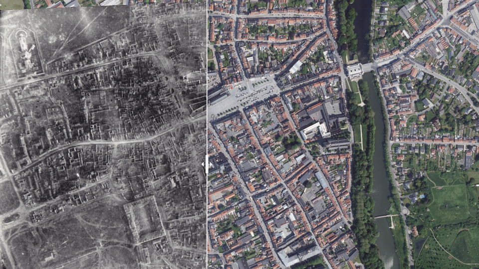 West-Vlaanderen in beeld: 2.500 luchtfoto’s brengen frontlinies ...