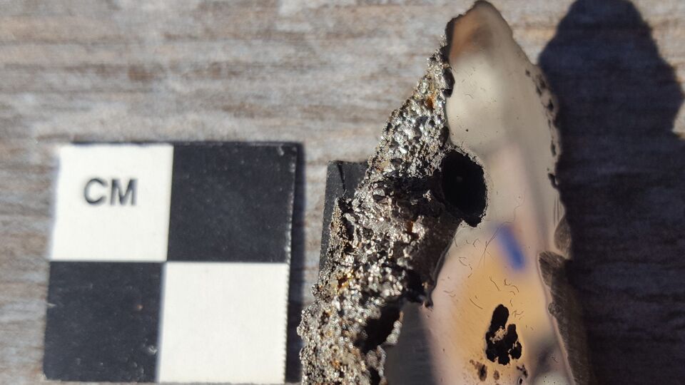 Twee mineralen in meteoriet ontdekt die niet van nature op aarde ...