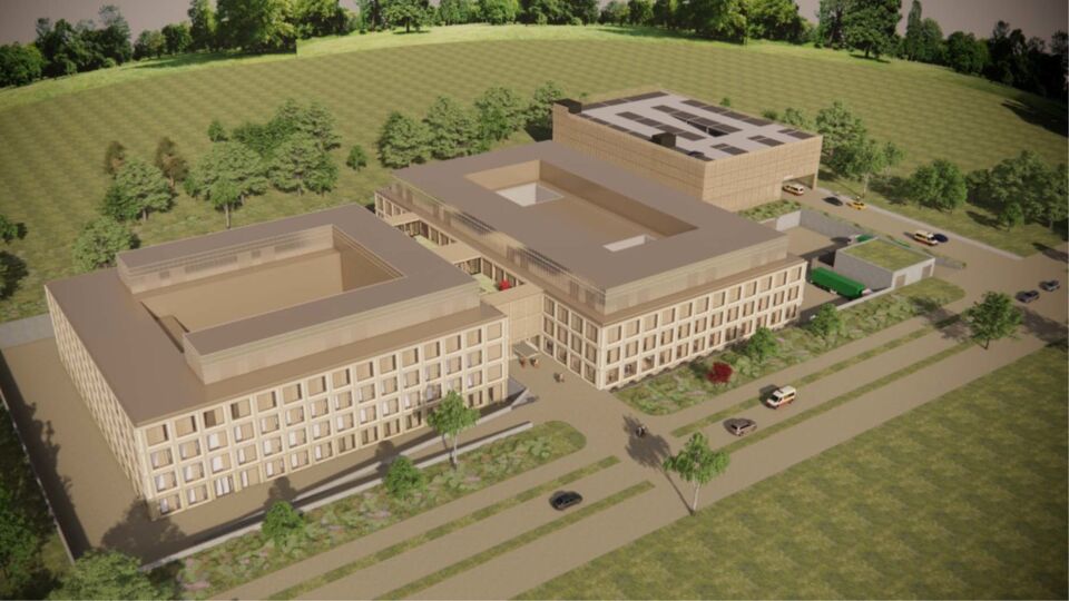 Nieuw ziekenhuis Vilvoorde krijgt 106 bedden minder | VRT NWS: nieuws
