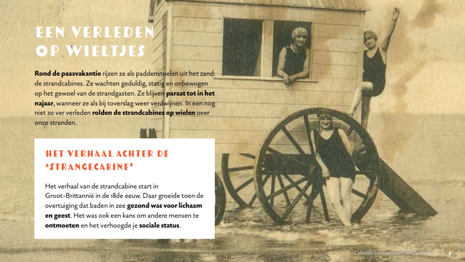 Kusterfgoed eert de strandcabine in Oostende | VRT NWS: nieuws