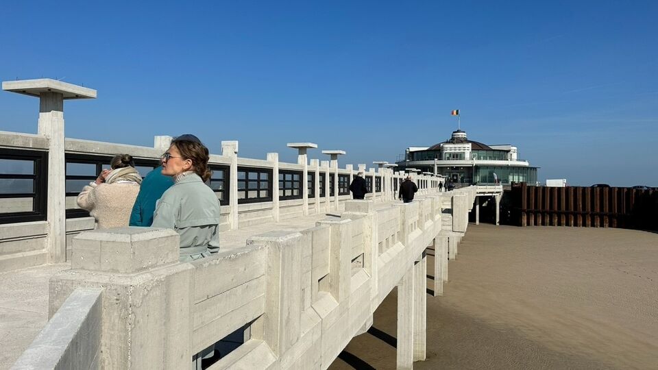 La promenade de la jetée de Blankenberge est rénovée et rouverte au ...