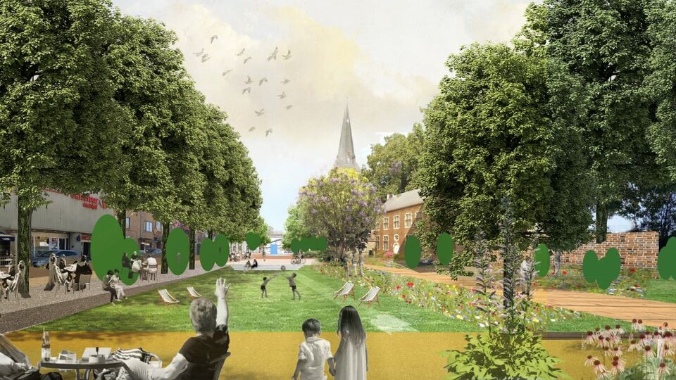 Marktplein in Tessenderlo wordt heraangelegd met meer groen, banken en ...