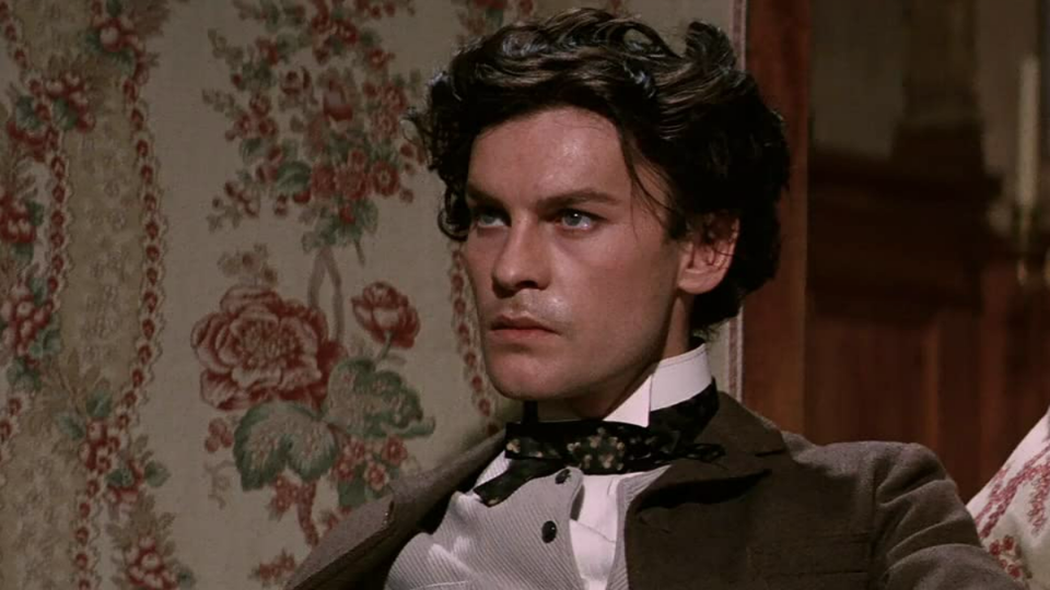 Oostenrijkse acteur Helmut Berger, bekend van Visconti's "The damned ...