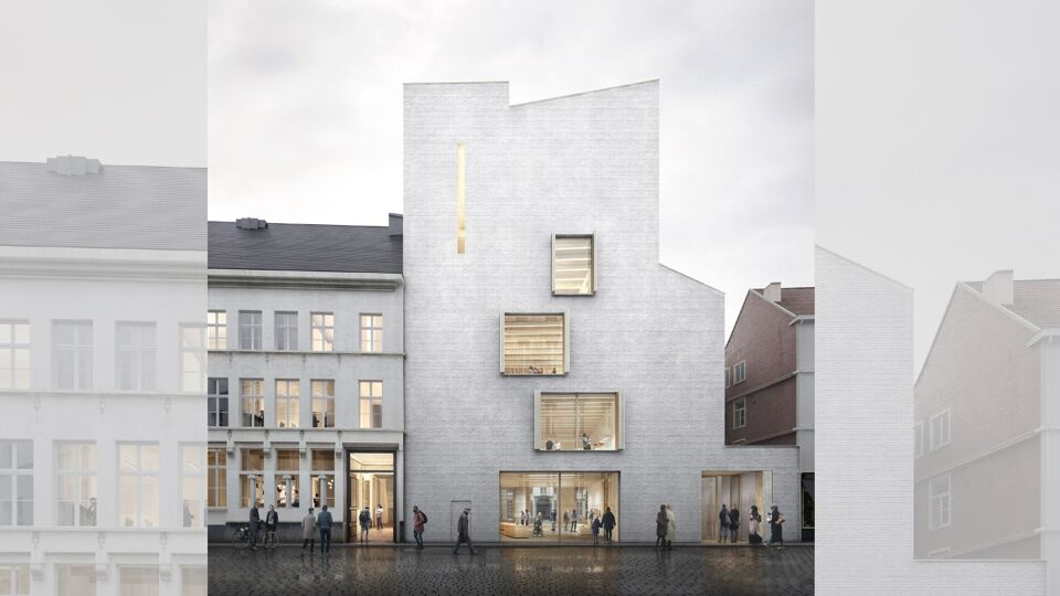 Bouw nieuwe vleugel Design Museum Gent gestart | VRT NWS: nieuws