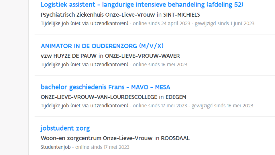 CHECK - Neen, VDAB heeft het woord "vrouw" niet verboden in vacatures ...