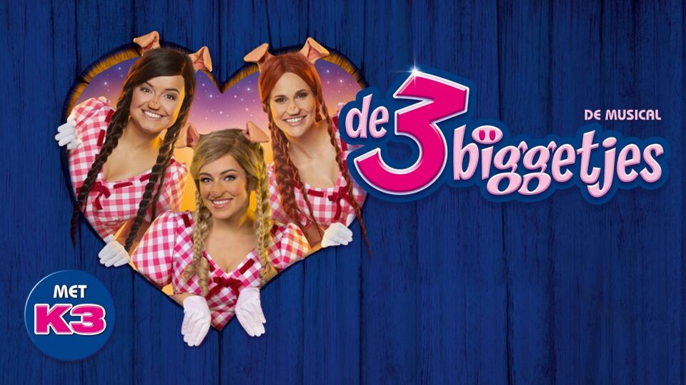 K3-productie "De 3 biggetjes" komt terug: eerste musical voor Hanne, Marthe en Julia | VRT NWS ...