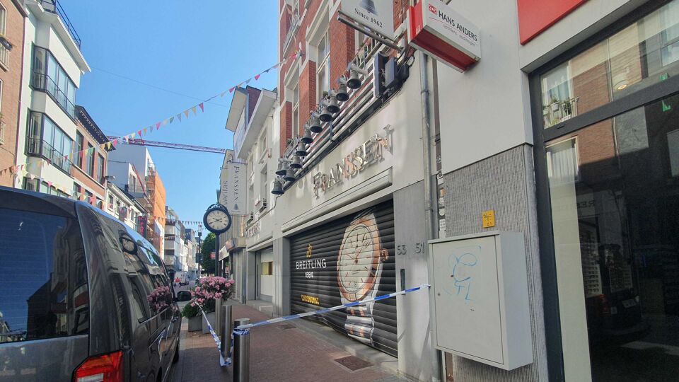 Inbraak bij juwelier in centrum van Hasselt | VRT NWS: nieuws